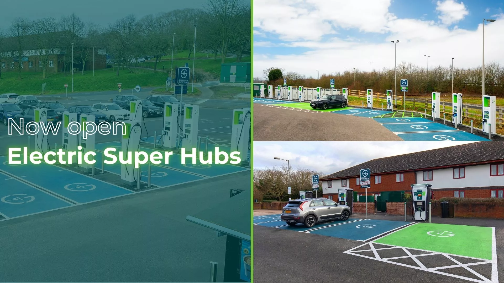 New electric vehicle charging sites open on the GRIDSERVE Electric ...